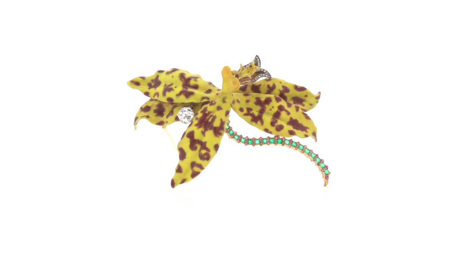 The Iconic Tiffany & Co. Orchids – IAJA – International Antique ...